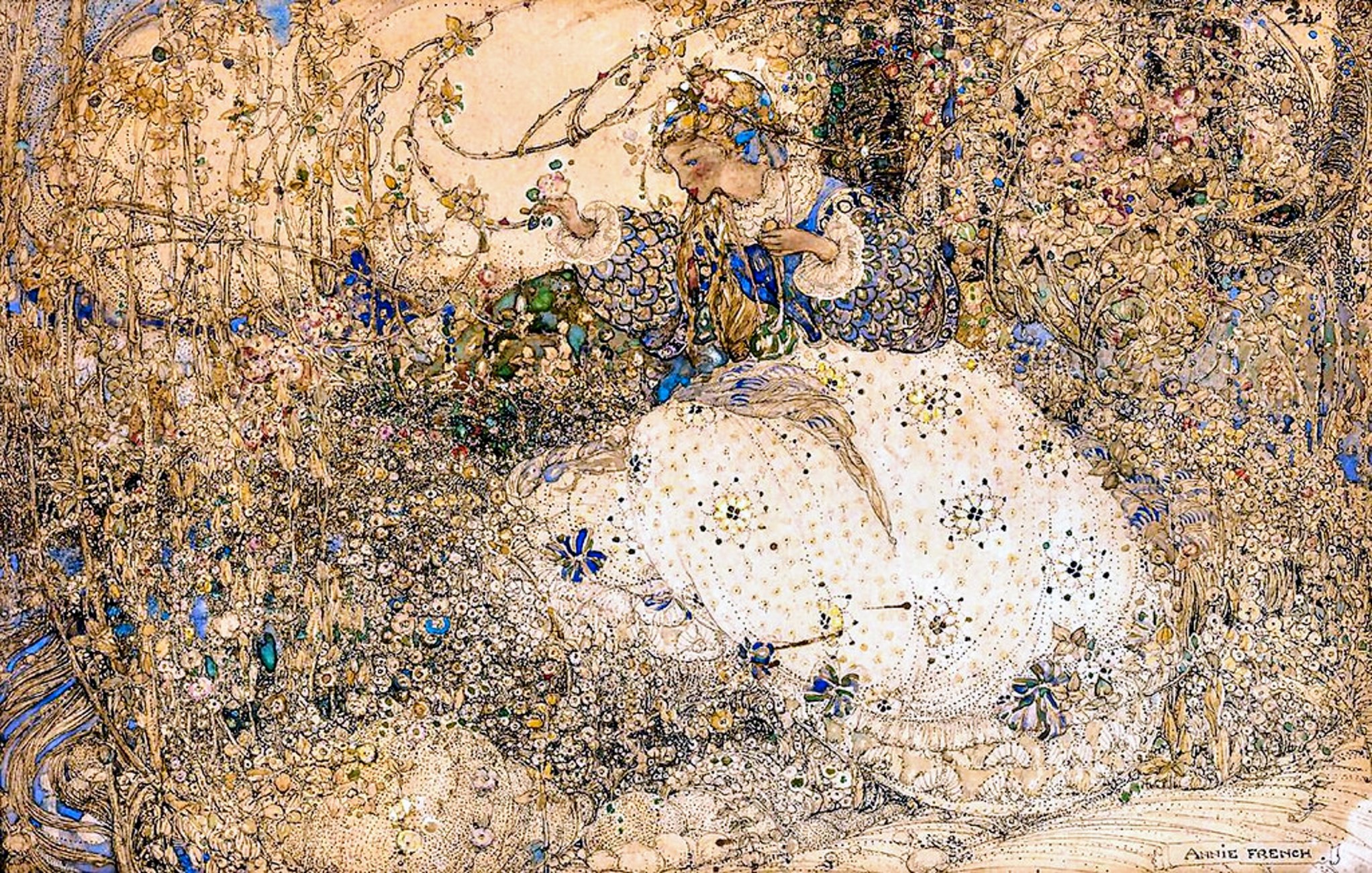 Mystical Art Nouveau Style and the Glasgow Girls – Annie French ...