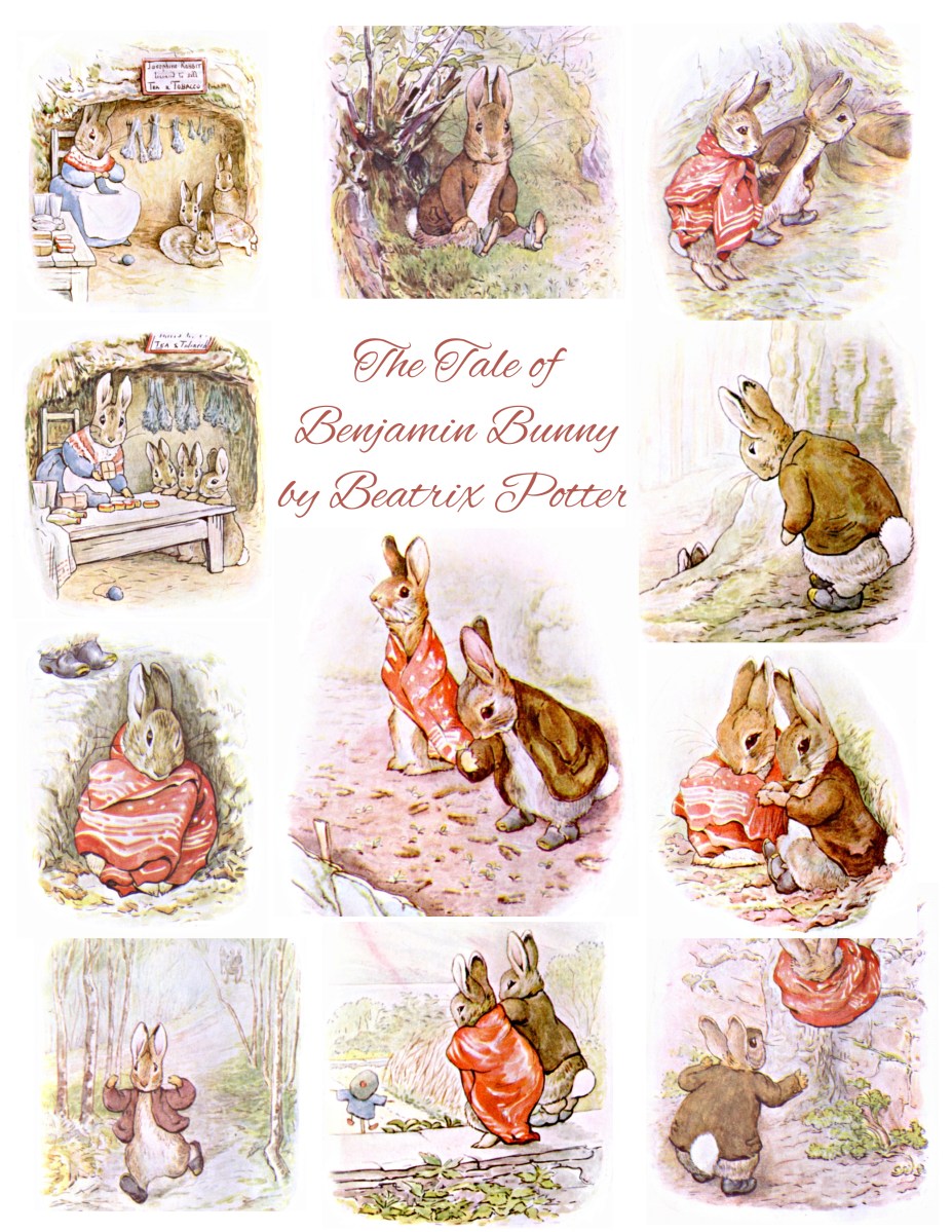Free Printable Illustrations from the Tale Of Benjamin Bunny by Beatrix ...