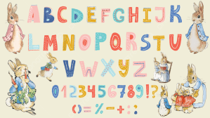 Free Peter Rabbit ABC Nursery Poster Printable – Whimsical Woodland